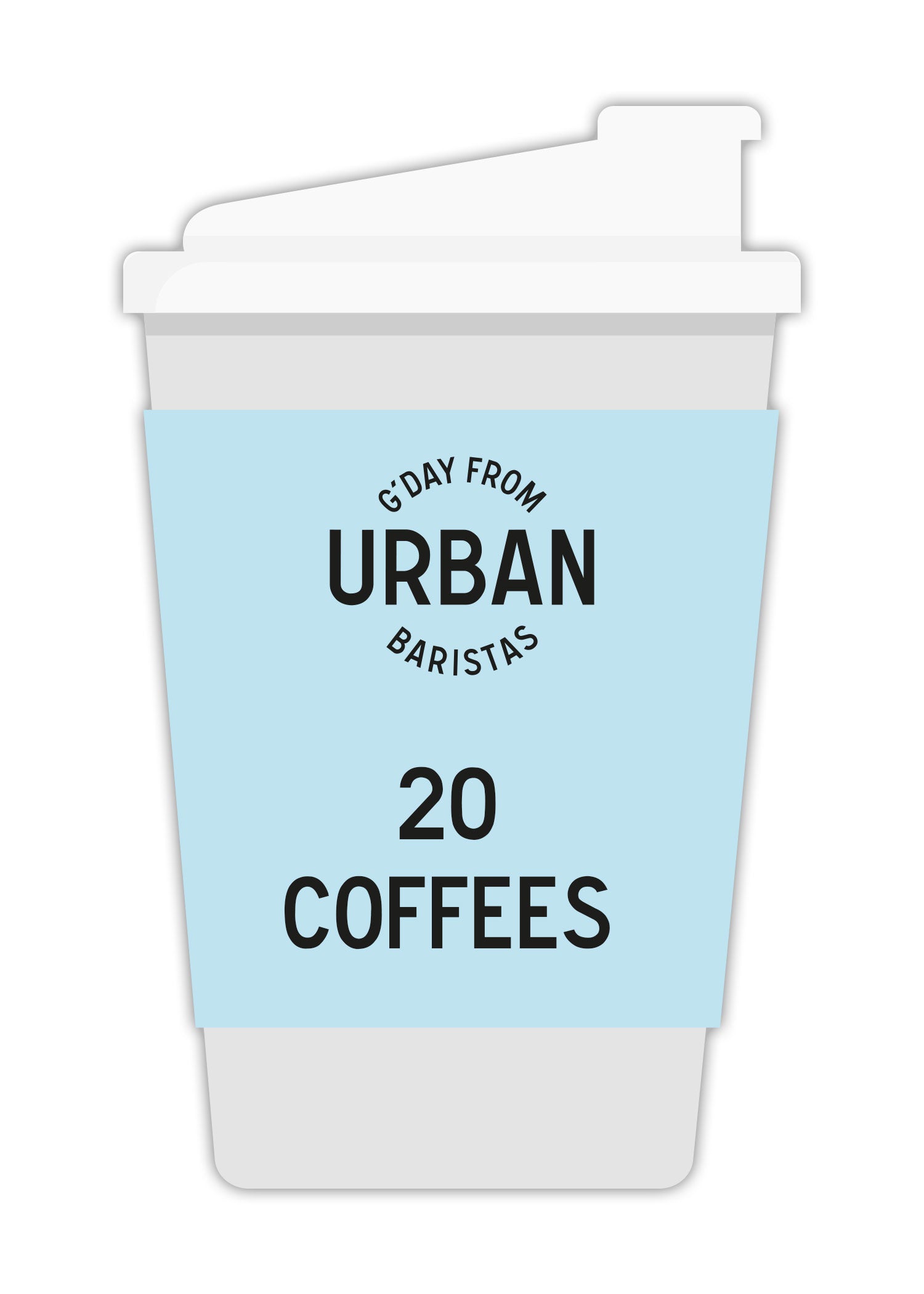 Voucher - 20 Coffees – Urban Baristas