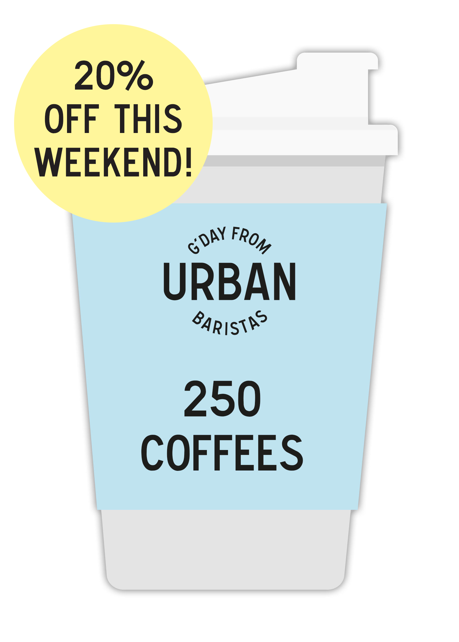250 Coffees – Urban Baristas